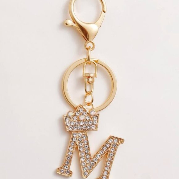 Bags | Bag Bling Charm Letter M | Poshmark